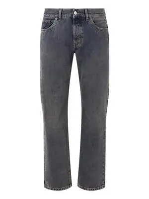 JEANERICA Arrow Straight-leg Jeans - Gray