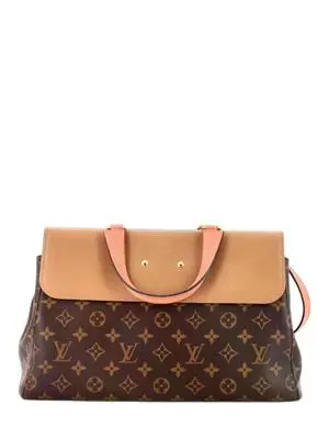 LOUIS VUITTON Venus Handbag Monogram Canvas And Leather Satchel - Neutrals