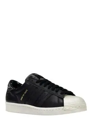 Adidas X Undefeated X Bape Superstar 80v Sneakers - Black