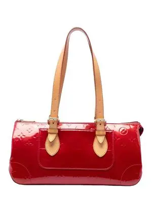 LOUIS VUITTON 2007 Monogram Vernis Rosewood Avenue Shoulder Bag - Red