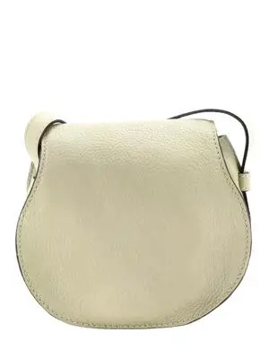 Chloé Marcie Leather Mini Crossbody Bag Green