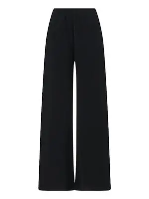 THE ROW Gala Elasticated-waist Jersey Trousers - Black