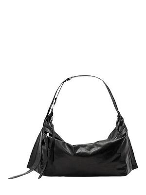 ALLSAINTS Lutece Leather Duffle Bag - Black