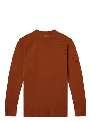 Stone Island Ghost Cashmere Sweater - Orange