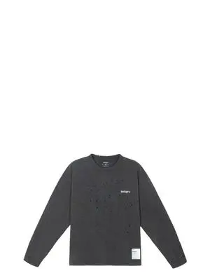 Satisfy Mothtech™ Distressed Long-sleeve T-shirt - Grey
