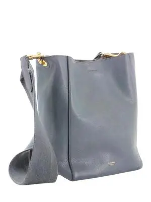 Celine Sangle Seau Bag Calfskin Small Shoulder Bag - Grey