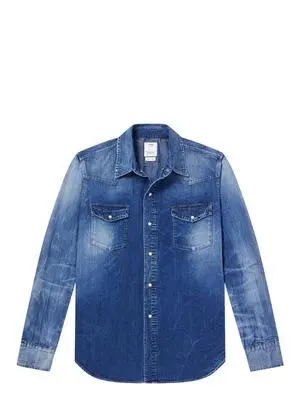 Visvim Social Sculpture Denim Shirt - Blue