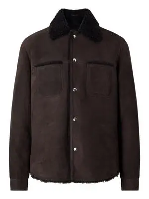 Mr P. Shearling Jacket - Brown