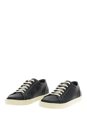 COMMON PROJECTS Premium Skate Leather Sneakers Nero