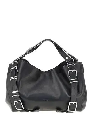 DIESEL® Leather Medium 'd-one' Bag - Black