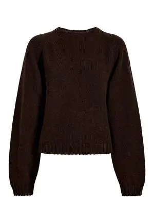 Khaite Simone Sweater In Bark Bark