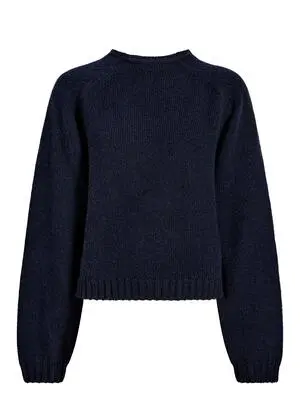 Khaite Simone Sweater In Deep Navy Deep Navy