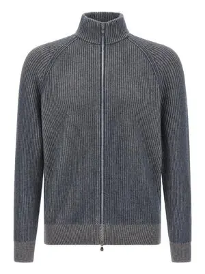 Brunello Cucinelli Vanisé Cashmere Cardigan - Blue