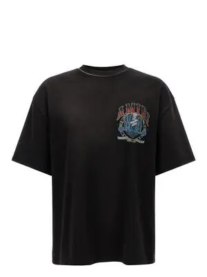 Amiri Crystal Hollywood' T-shirt - Black