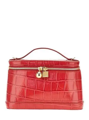 Jacquemus Leather Petit Vanity Bag - Red