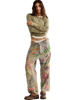MAGNOLIA PEARL Amor Amor Miner Jeans - Blue