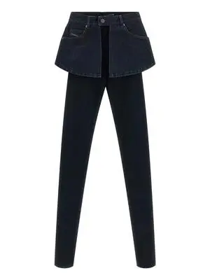 DIESEL® Diesel Women 'D-Spika-Fsj2' Jeans Blue