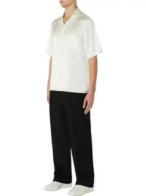 NING DYNASTY Mulberry Short-sleeve Shirt - Neutrals
