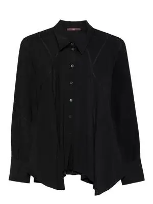 HIGH Panelled Asymmetric Shirt