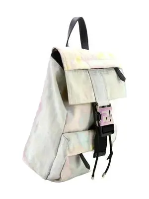 Fendi Fendiness Zucca Canvas Small Backpack - Blue
