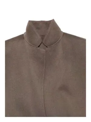 Filippa K Alexa Long-sleeve Belted Coat Brown
