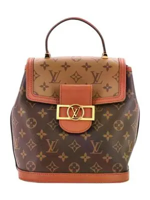LOUIS VUITTON Dauphine Reverse Monogram Canvas Pm Backpack
