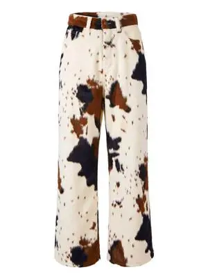 Giuseppe Di Morabito Printed Casual Trousers - White