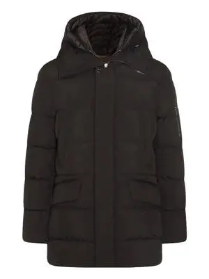 MOORER Moorer Long-Sleeved Hooded Down Coat