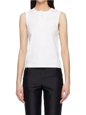 FLORE FLORE Jess Vest - White