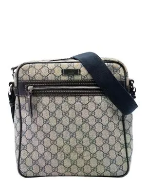 Gucci 2016-2026 Gg Supreme Crossbody Bag - Neutrals