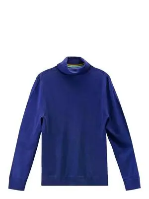 Paul Smith Signature Stripe Merino Wool Sweater - Blue