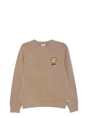 Moschino Teddy Bear Long-sleeve Sweatshirt - Neutrals