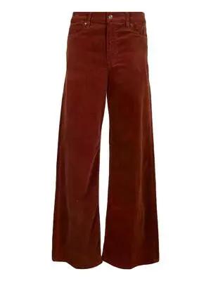 FRAME Corduroy Palazzo Jeans