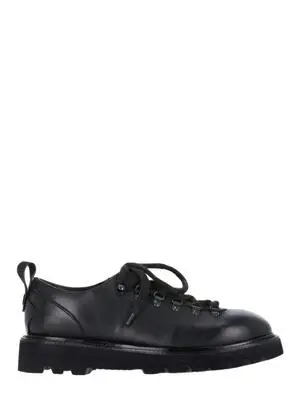 Premiata Leather Lace-up Derby Shoes - Black