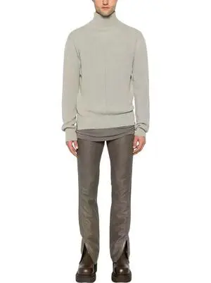 Rick Owens Vega Zip-detail Trousers Grey