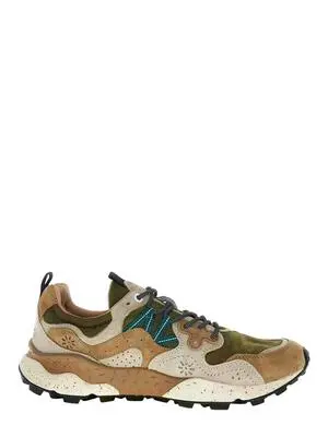 FLOWER MOUNTAIN Yamano 3 Suede Sneakers - Neutrals
