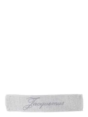 Jacquemus Logo-patch Polo Shirt - Grey