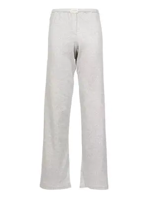 SPORTY & RICH Ribbed Jersey Trousers