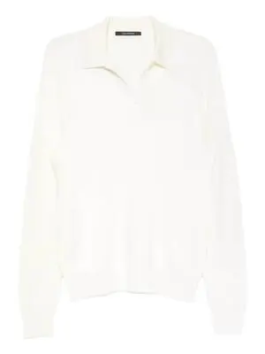 TAGLIATORE Fine-knit Long-sleeve Sweater