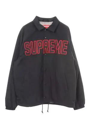 Supreme 2000s Spellout Coaches Jacket - Black