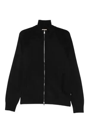 BOSS Zip-up Raglan-sleeve Sweater