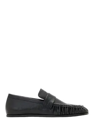 ALLSAINTS Julie Leather Loafers - Black