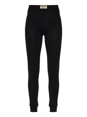 Dsquared2 Logo-patch Leggings - Black