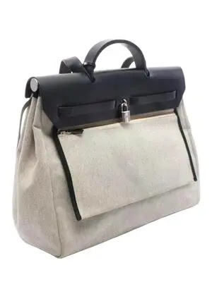 Hermès 2020 Mm Herbag Zip Pegasus Pop Tote Bag Neutrals