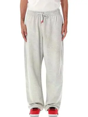 JORDAN Flight Logo Detail Drawstring Track Pants - Grey