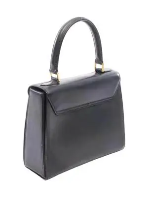 Celine 2000s Turn-lock Tote Bag - Black