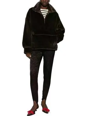 ALEMAIS Adeline Paisley-jacquard Stirrup Trousers