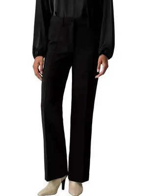 Bardot Milena High-waisted Tailored Trousers - Black