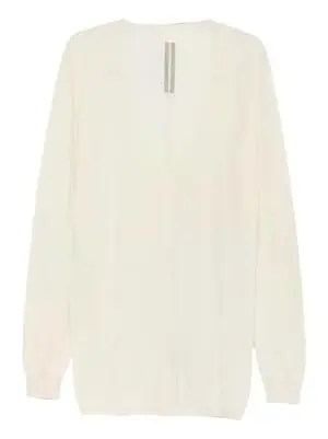 Rick Owens Plunging V-neck Sweater - Neutrals