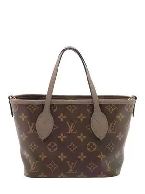 LOUIS VUITTON 2021-2026 Monogram Neverfull Inside Out Bb Satchel - Brown